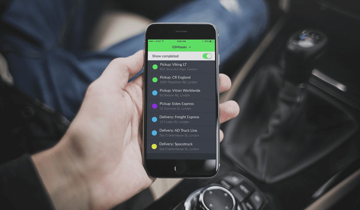 GSM Tasks - Automated delivery and fleet management for e-stores